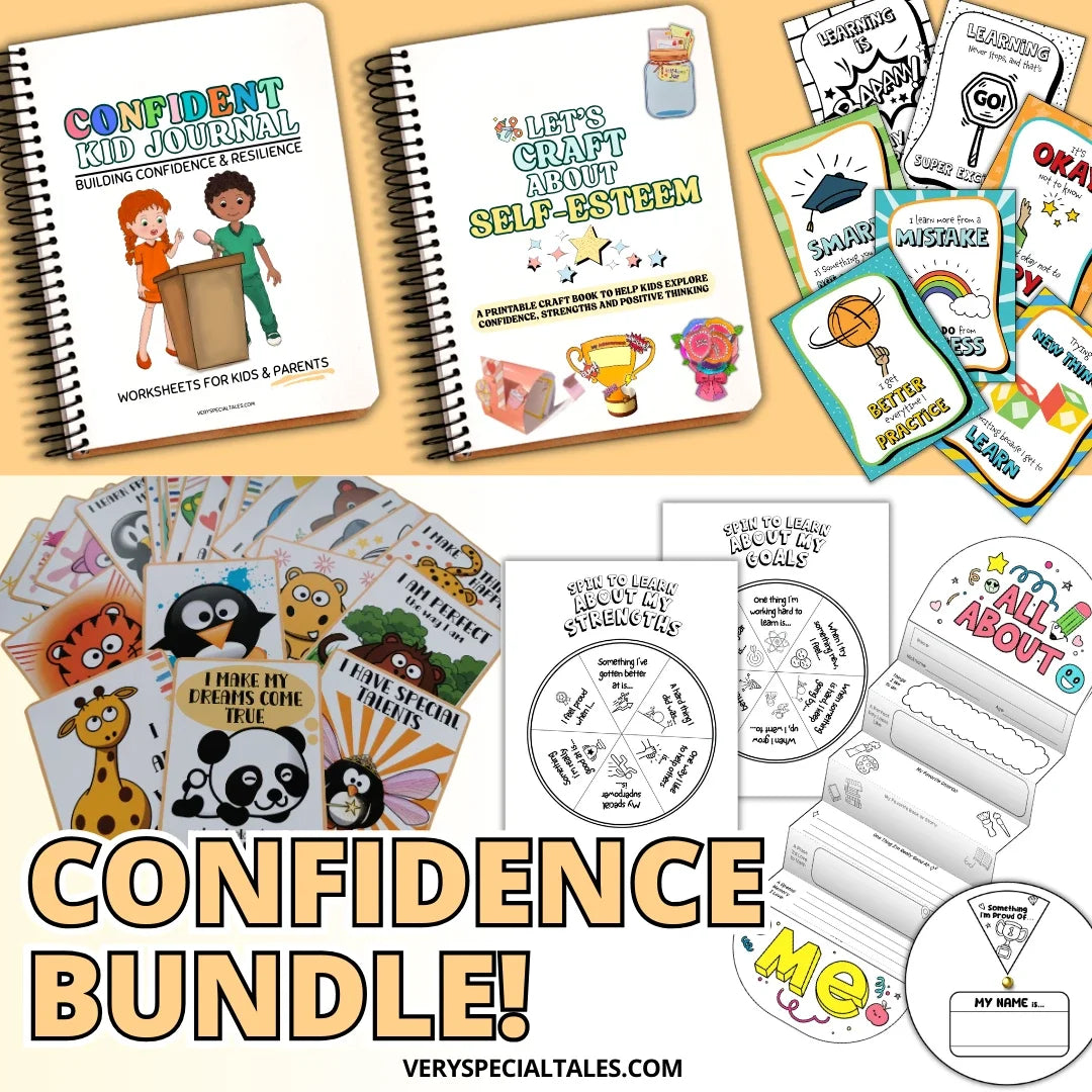 Confidence & Self-Esteem Bundle for Kids (PDF Format) – Very Special Tales