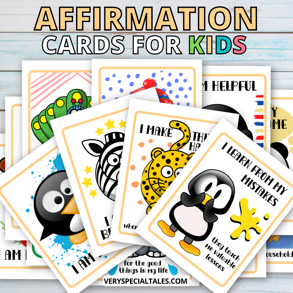 Positive Affirmation Cards for Kids – Very Special Tales