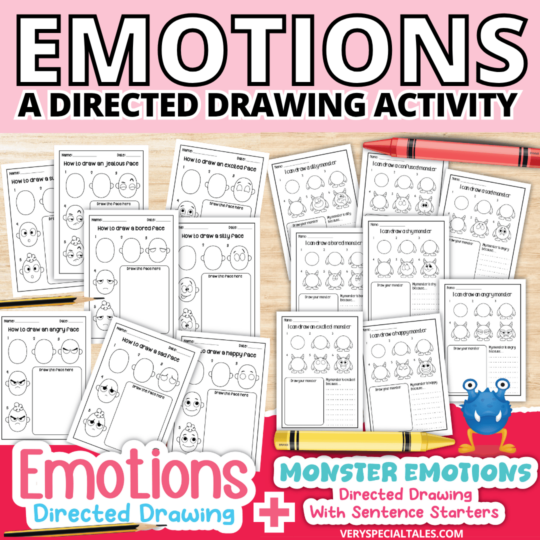 Emotions Drawing Activity for Kids – Very Special Tales