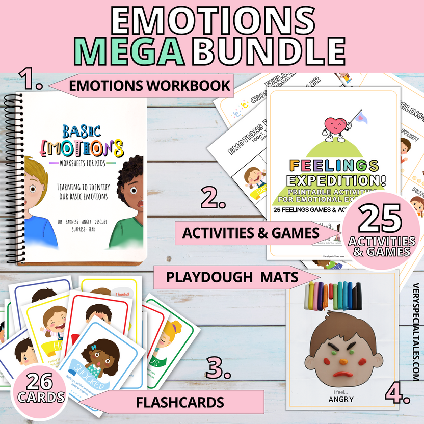 Emotions & Feelings Activities for Kids (Printable Mega Bundle) – Very ...