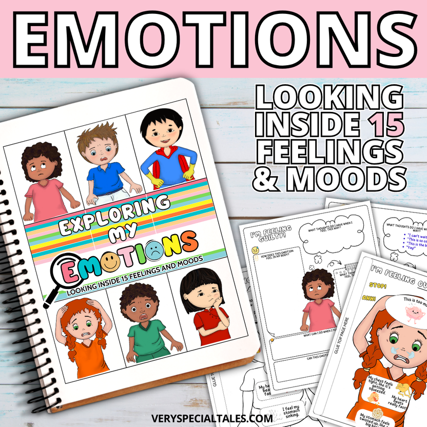 Exploring My Emotions: Looking Inside 15 Emotions, Feelings & Moods ...