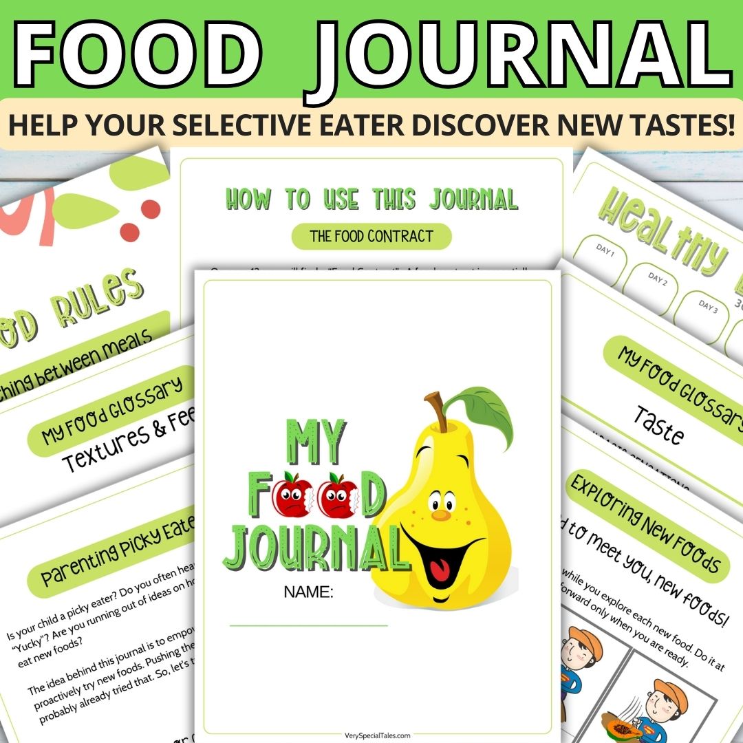 Food Journal for Kids: Helping Selective Eaters Try New Foods – Very ...