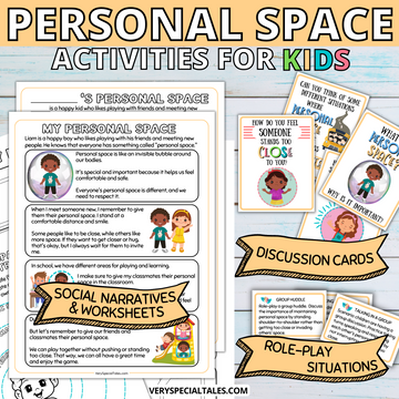 Personal Space Activities for Kids – Very Special Tales