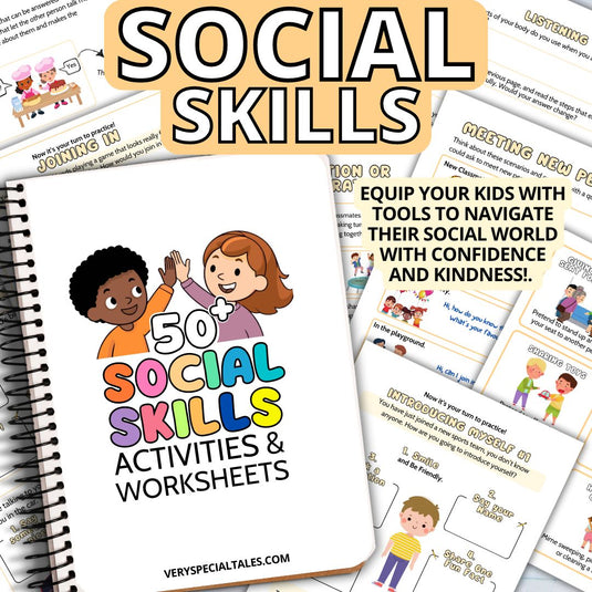 Social Skills Workbook for Kids: 50+ Social Skills Worksheets & Activi ...