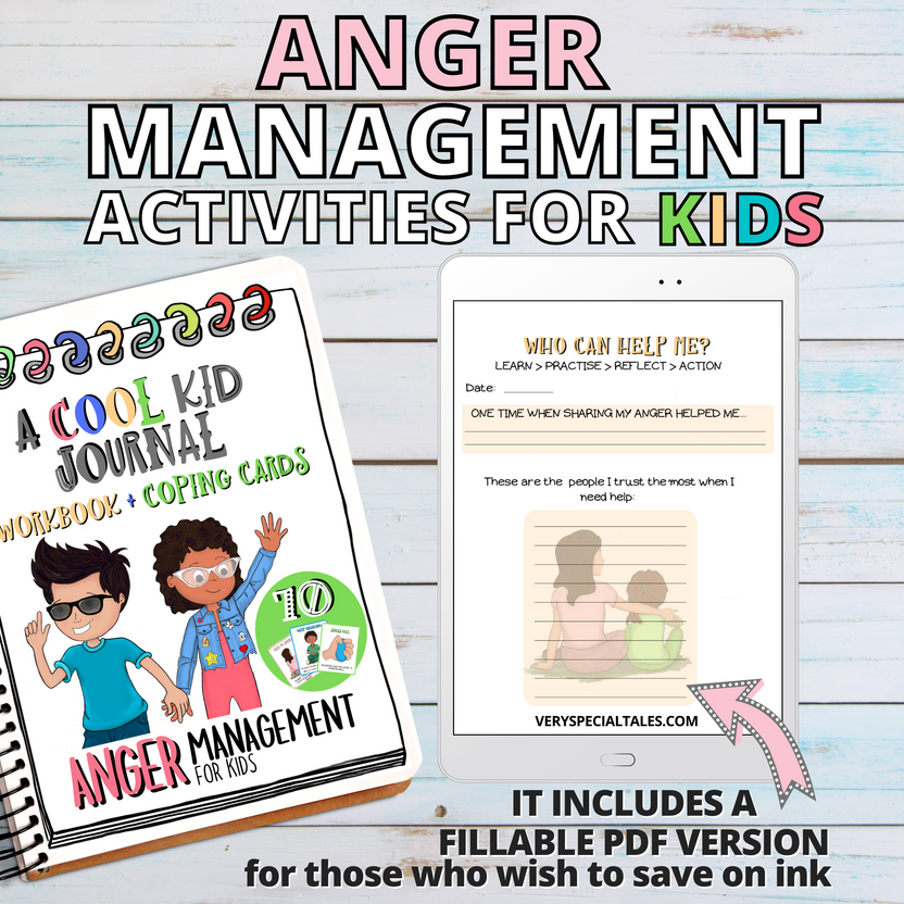Cool Kid Journal (Anger Management Activities for Kids / 70 Calm Down ...